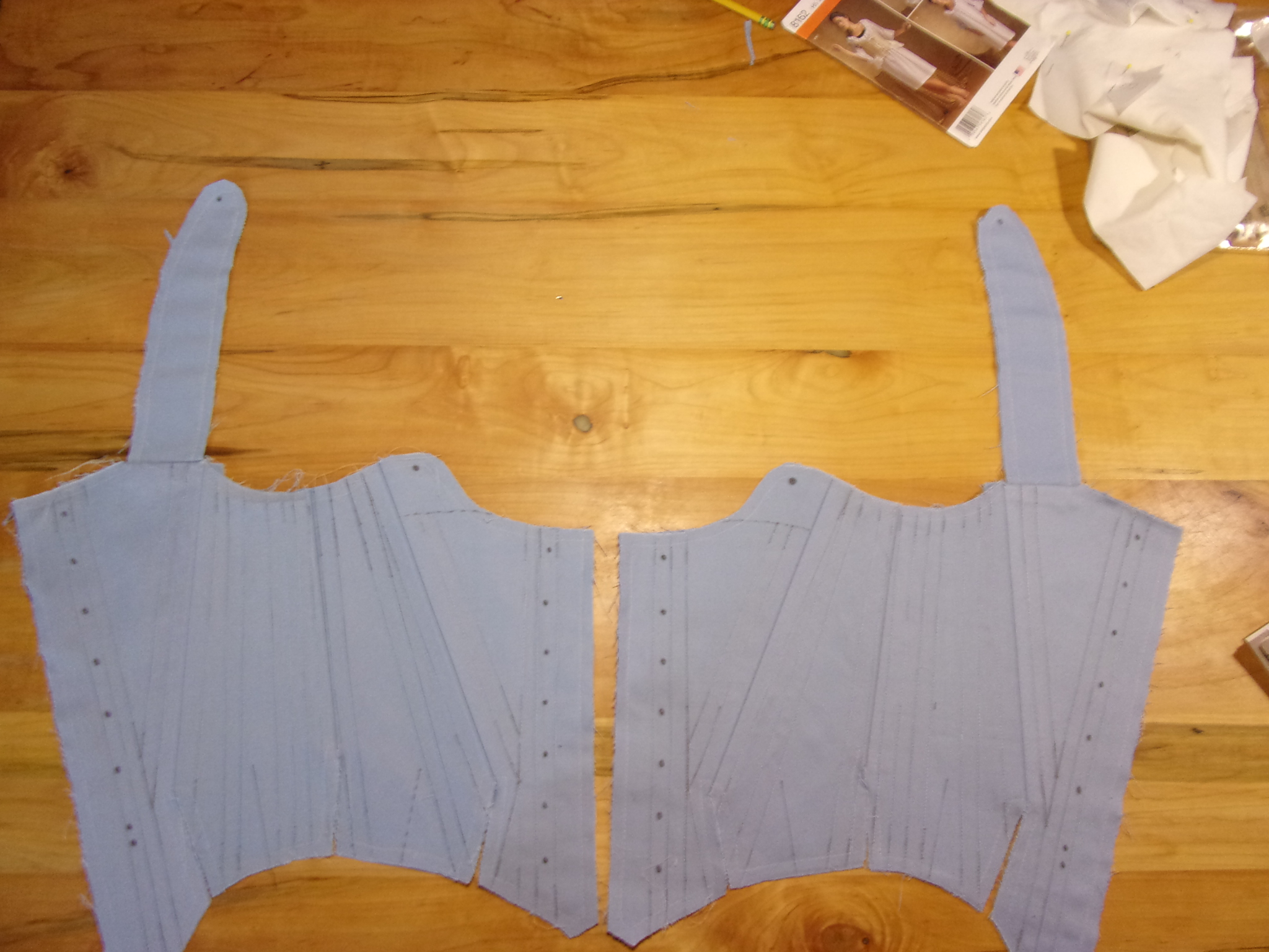 2. Making 1700’s Stays – Girl of a different Era